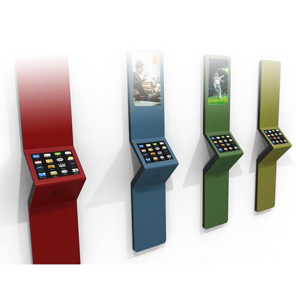 Dual Screens LCD Advertising Screen , Digital LCD Advertising Display