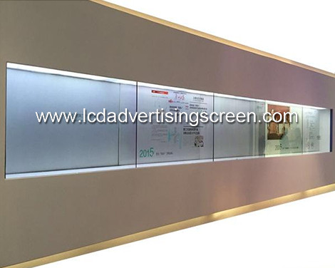Embed Transparent LCD Display Box Video Wall Full HD Touch Screen