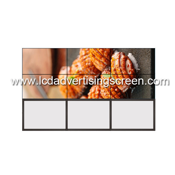 HD Indoor Retail Signage Displays 450cd 8mm Bezel Size Seamless 2x2 ...